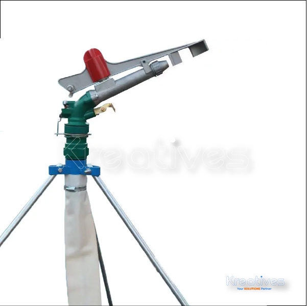 2Inch 50M Radius Rain Gun Sprinkler with Stand
