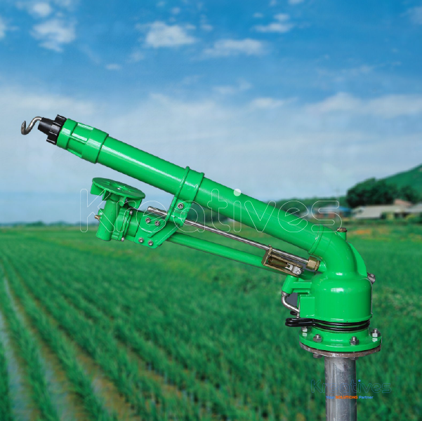 2Inch 50M Radius Rain Gun Sprinkler with Stand