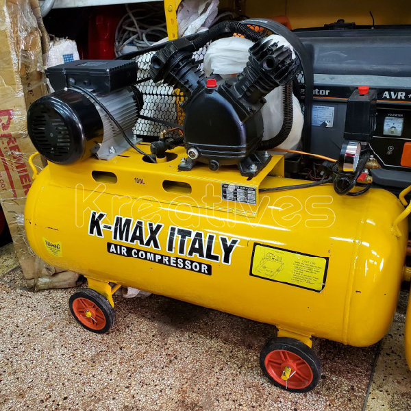 Kmax Italy 100L 3.0HP Electric Air Compressor
