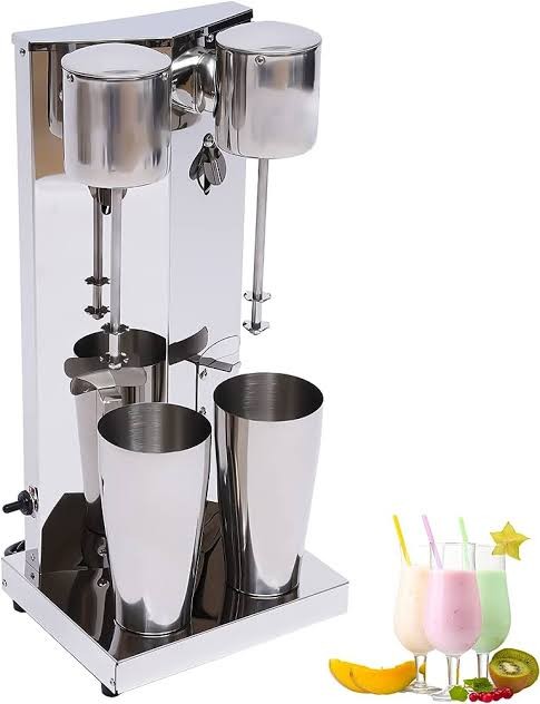 Stainless Steel Milkshake Machine Double Head