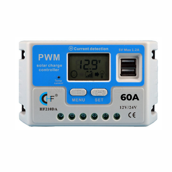 Phoenix 60Amps Digital PWM solar charge controller - 12V/24V Auto ...